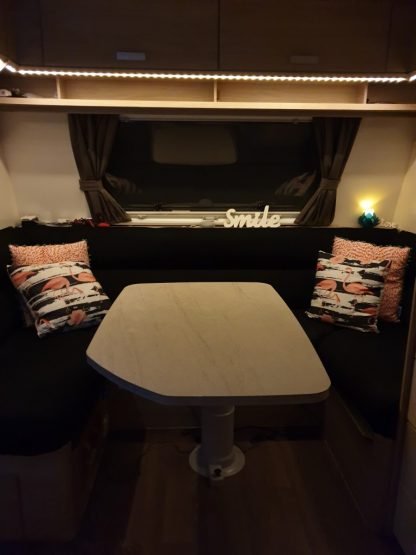 Upholstering Our Caravan Lounge - Fulltime Caravanning